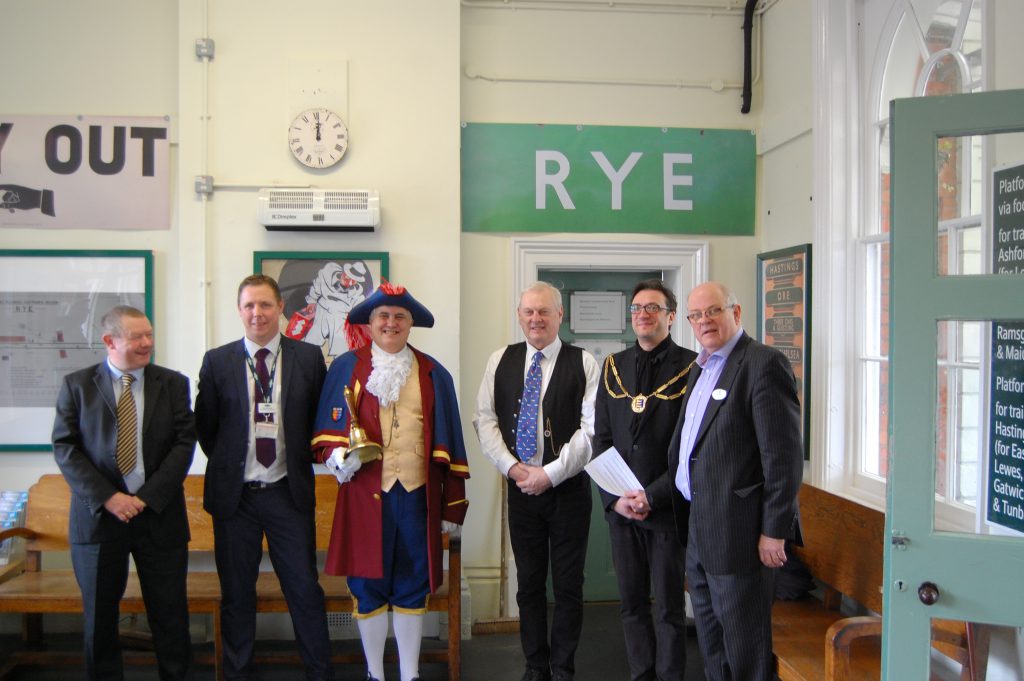 Station display just the ticket | Rye News