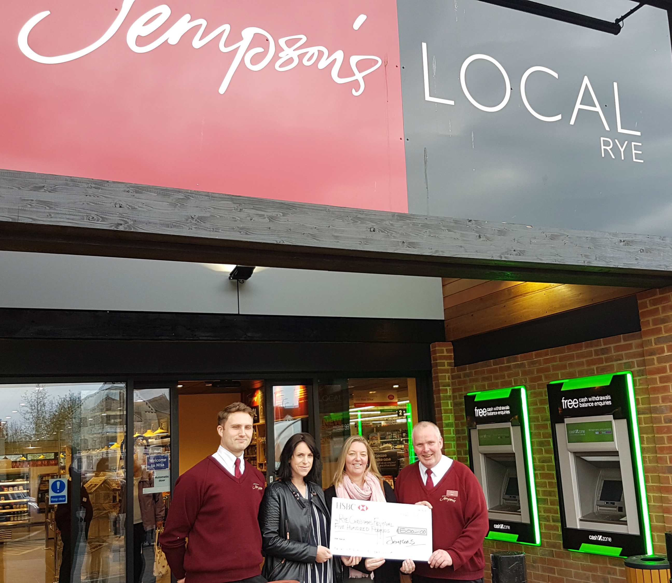 Jempson's gift to Festival - Rye News