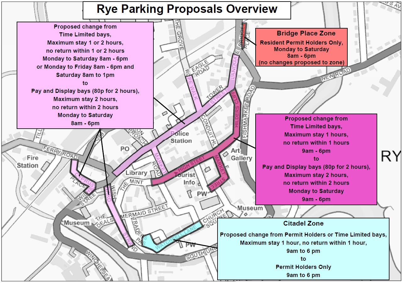 Parking consultation to start | Rye News