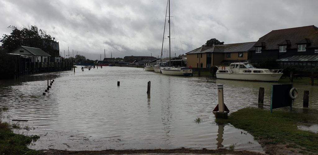Tides cause flooding | Rye News
