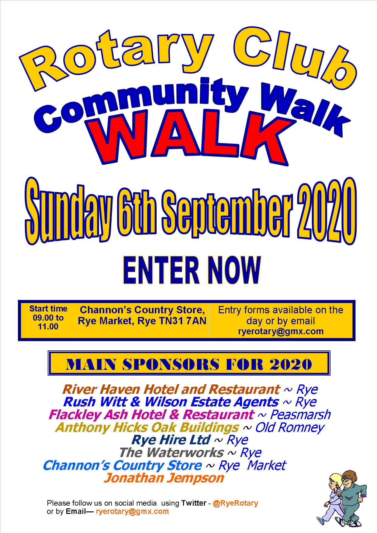 Walking to raise money | Rye News