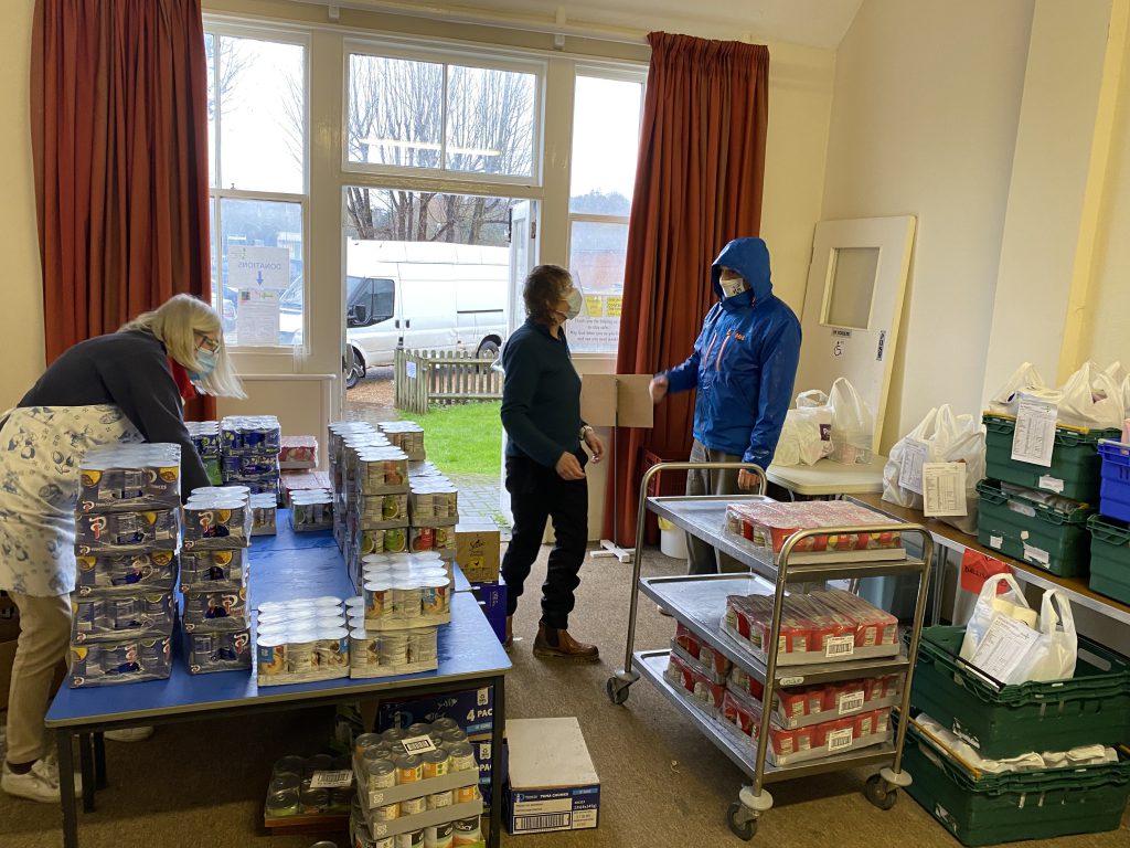 New faces at food bank | Rye News