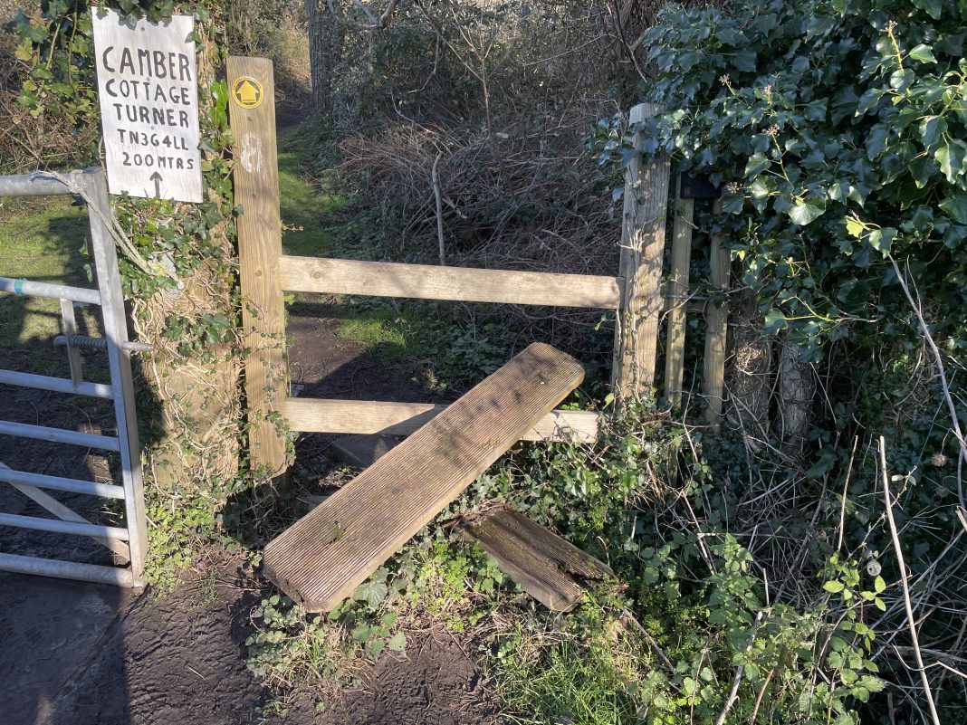 Footpath problems | Rye News