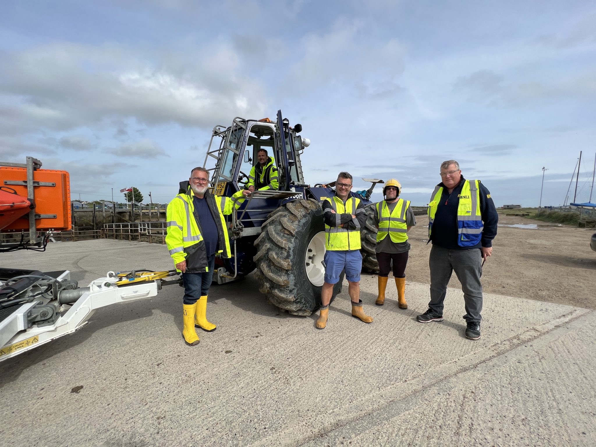 RNLI Rye Harbour gains tractor driver | Rye News