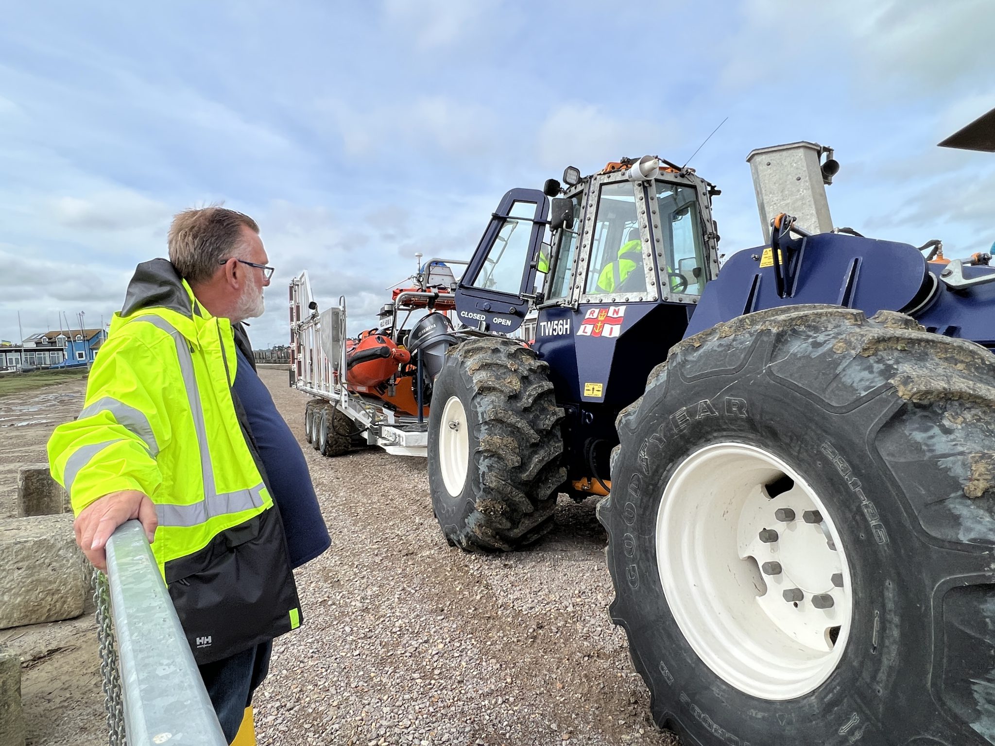 RNLI Rye Harbour gains tractor driver | Rye News