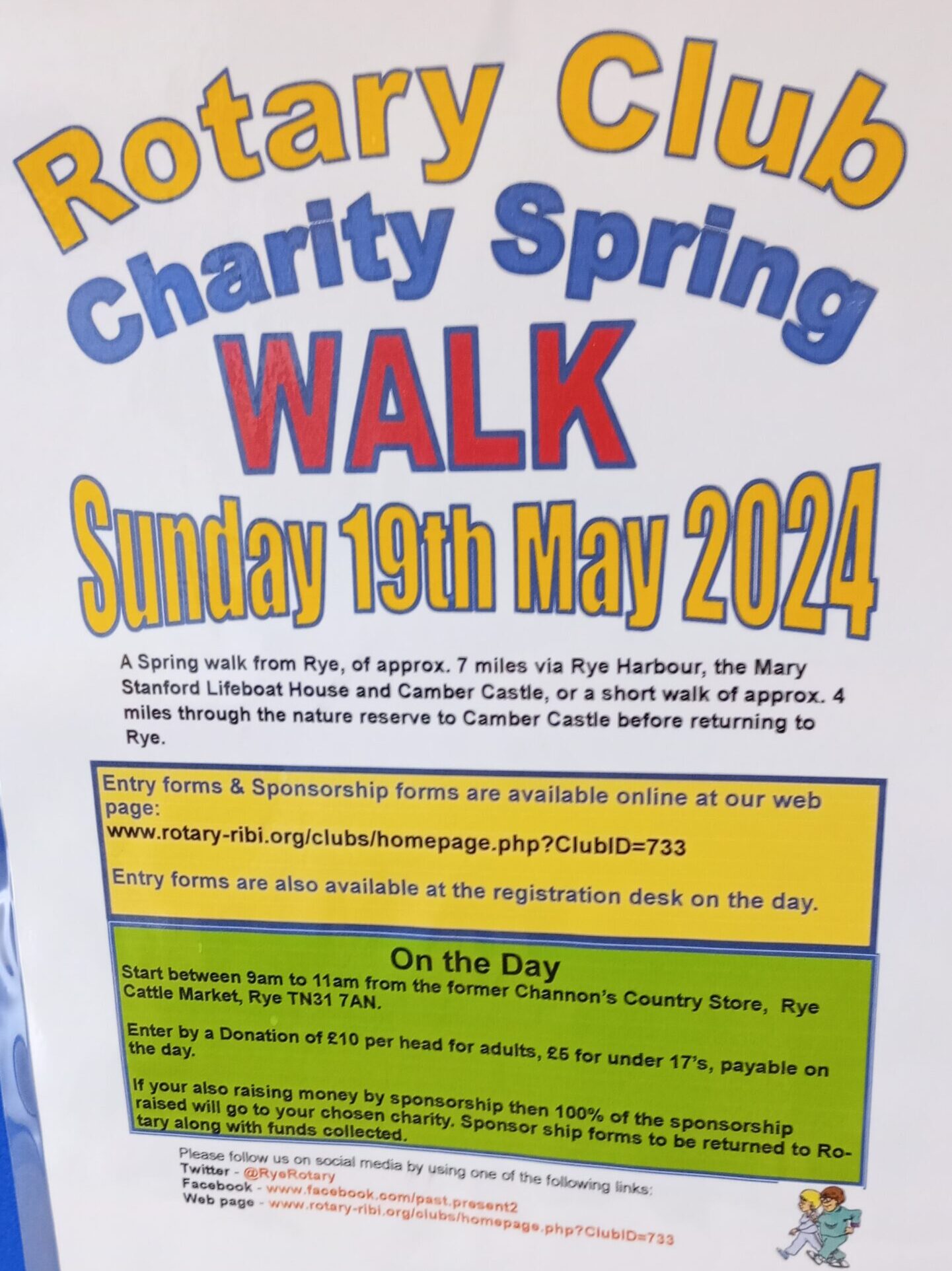 Rotary Club – Spring Charity Walk | Rye News