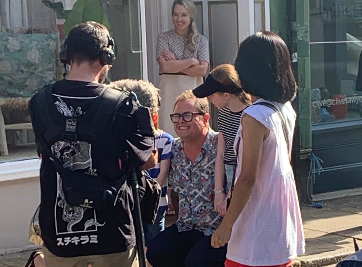 Celebrity visit lights up the town | Rye News